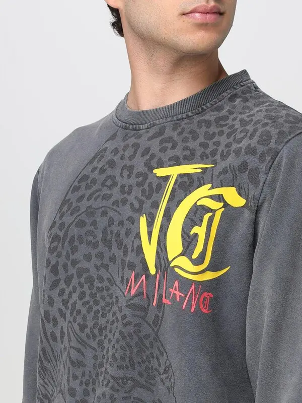 Just Cavalli Sweatshirt With Graphic Print