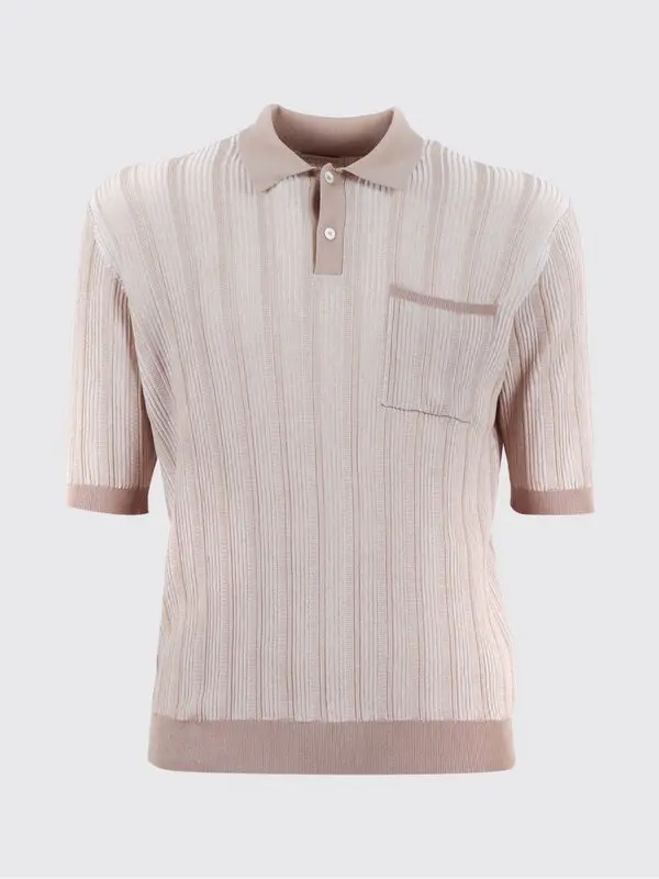 BALLANTYNE Cotton Polo Shirt - White