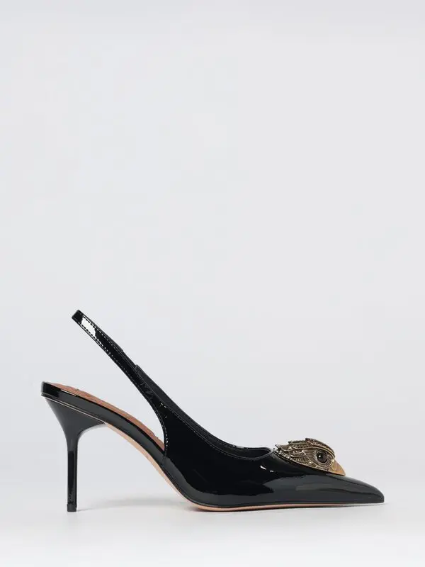 Kurt Geiger Eagle Patent Leather Slingback Pumps
