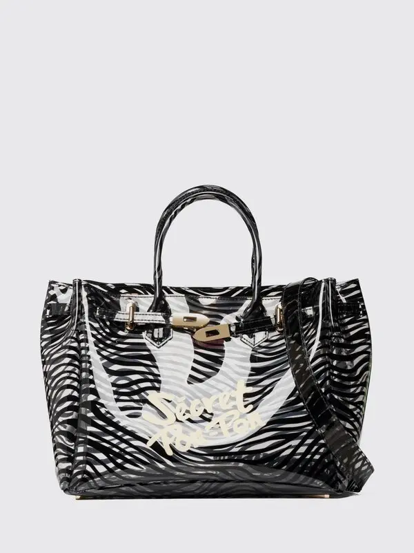 SECRET PON-PON Printed Handbag