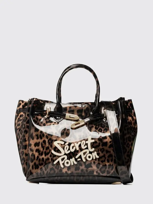 SECRET PON-PON Handbag - Brown