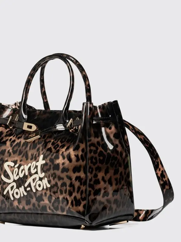 SECRET PON-PON Handbag - Brown