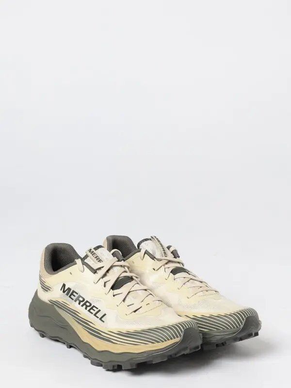 Merrell Agility Peak 6 Technical Fabric Sneakers With Vibram Sole - Green