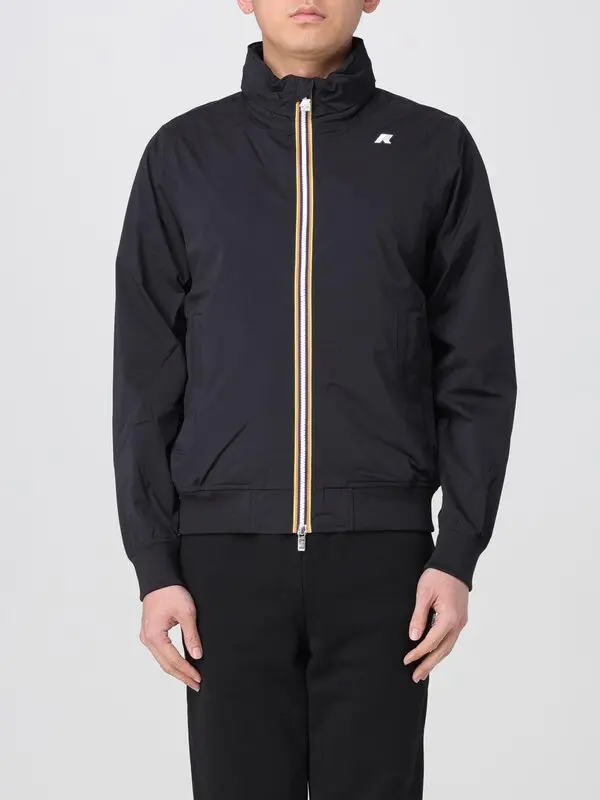K-WAY Amaury Stretch Nylon Jersey Jacket - Black