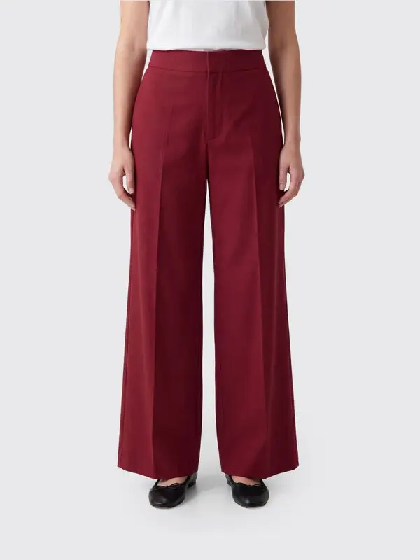 SA SU PHI Cotton Blend Palazzo Trousers
