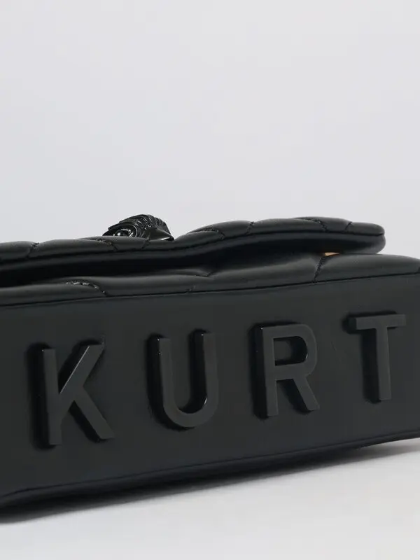 Kurt Geiger Kensington Quilted Leather Mini Bag - Black