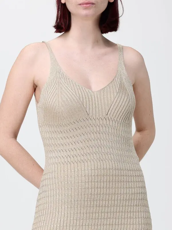 TWINSET Viscose Blend Midi Dress