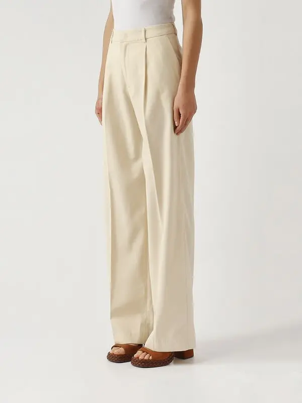 PT TORINO Cotton Palazzo Trousers