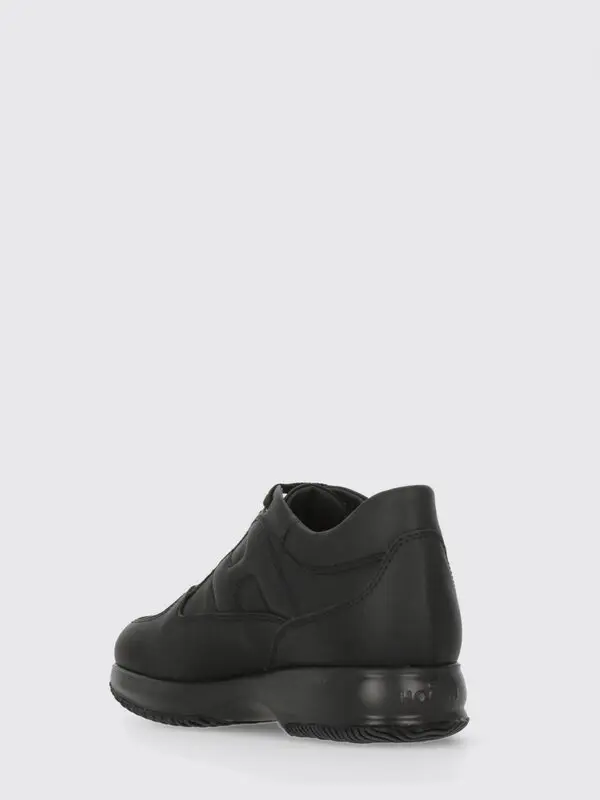 Hogan Interactive Low-top Calfskin Sneakers With H Logo