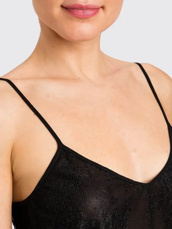 TWINSET Lace Top - Black