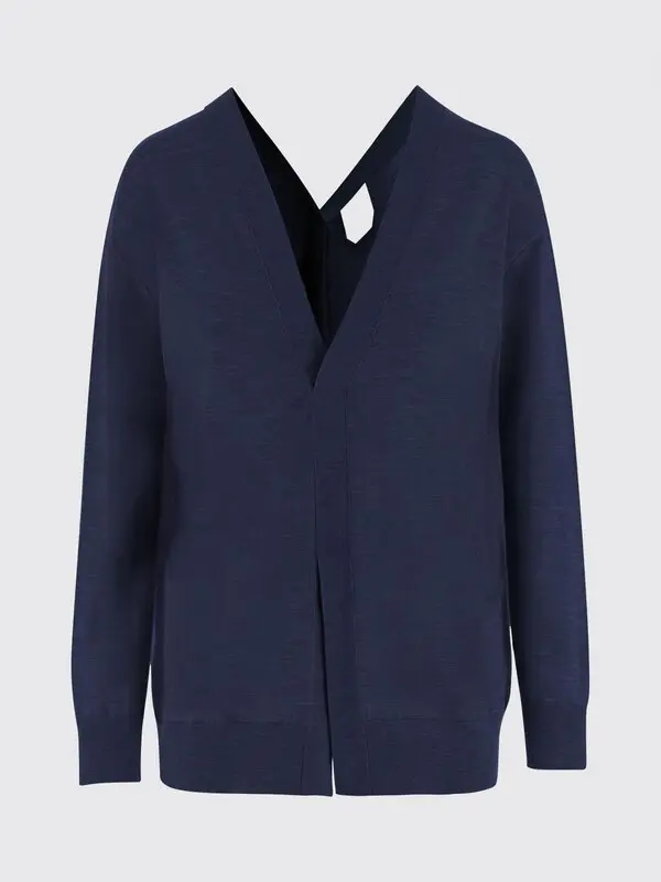 SA SU PHI Cashmere And Silk V-neck Cardigan - Blue