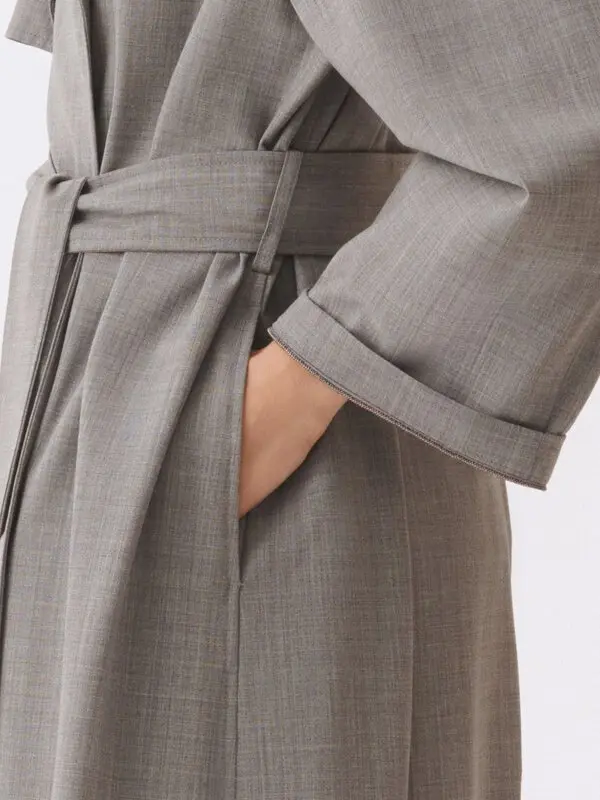 Fabiana Filippi Virgin Wool Blend Coat