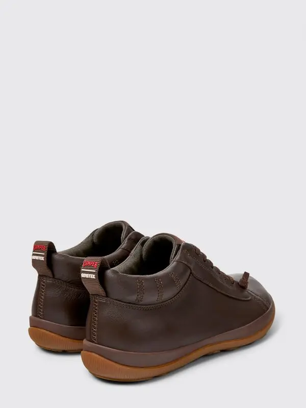 Camper Lace-up Leather Boots