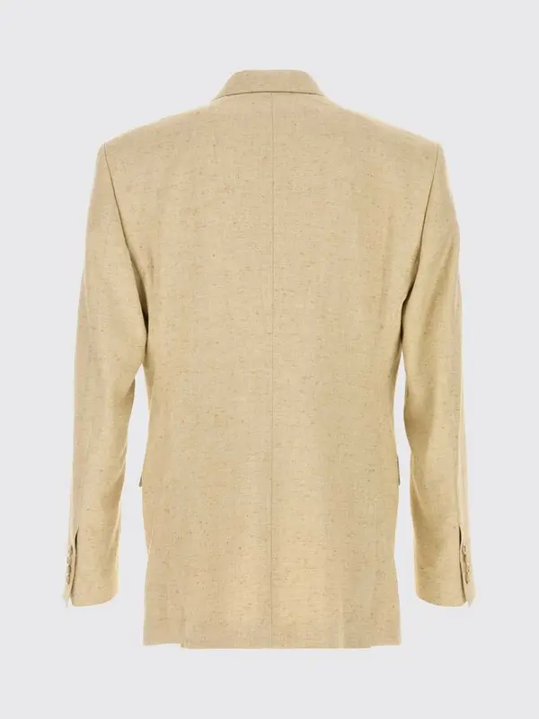 Dolce & Gabbana Double Breasted Linen And Silk Blazer