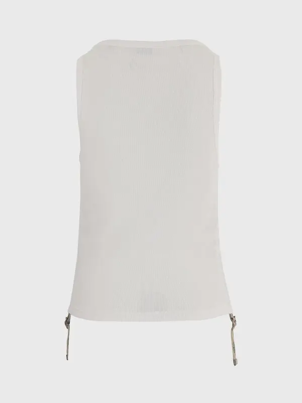 Burberry Basic Stretch Cotton Tank Top