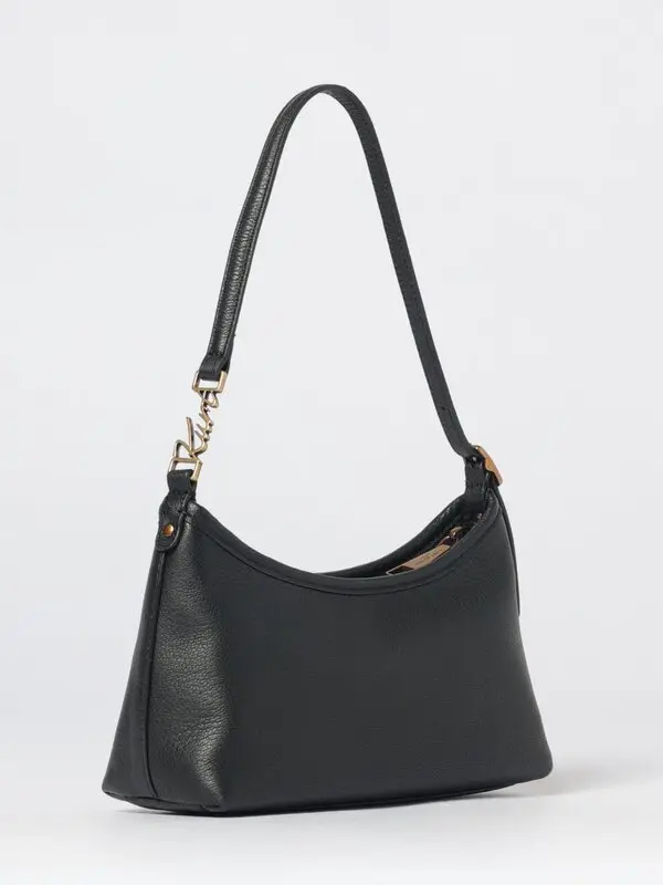 Kurt Geiger Mini Shoulder Bag In Grained Leather With Adjustable Handle
