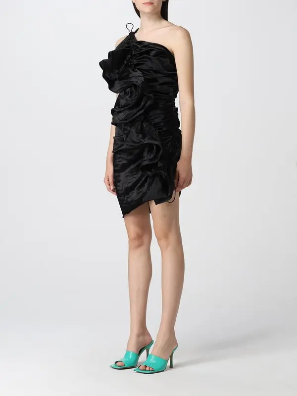 Bottega Veneta One-shoulder Ruched Dress