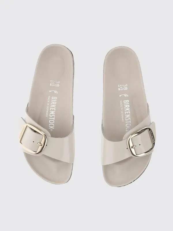 BIRKENSTOCK Madrid Big Buckle Brushed Leather Sandals
