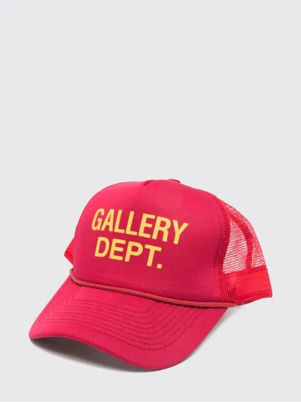 GALLERY DEPT. Logo Foam And Mesh Trucker Hat - Red