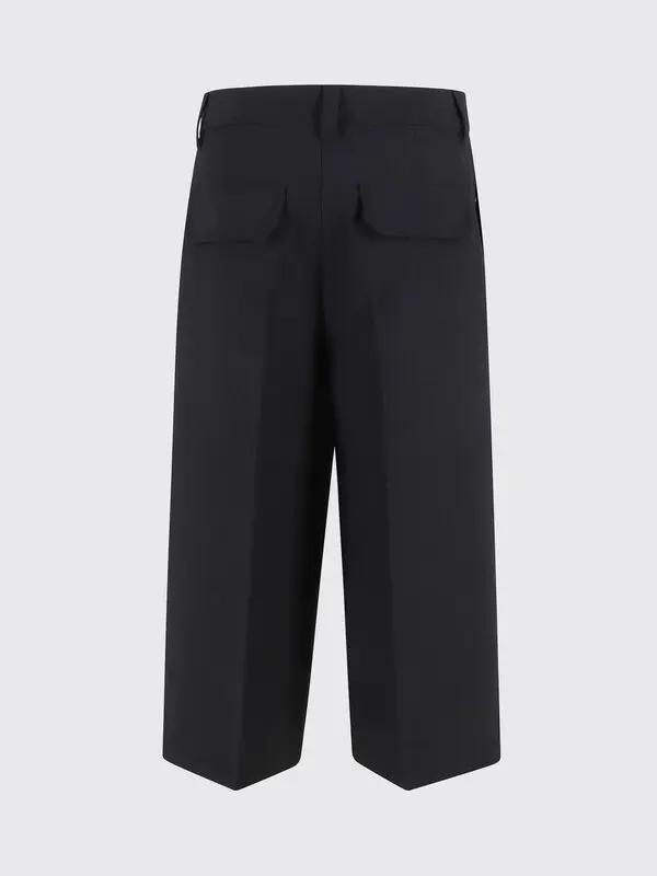 Filippa K Cropped High-waisted Tailored Trousers In Wool Blend