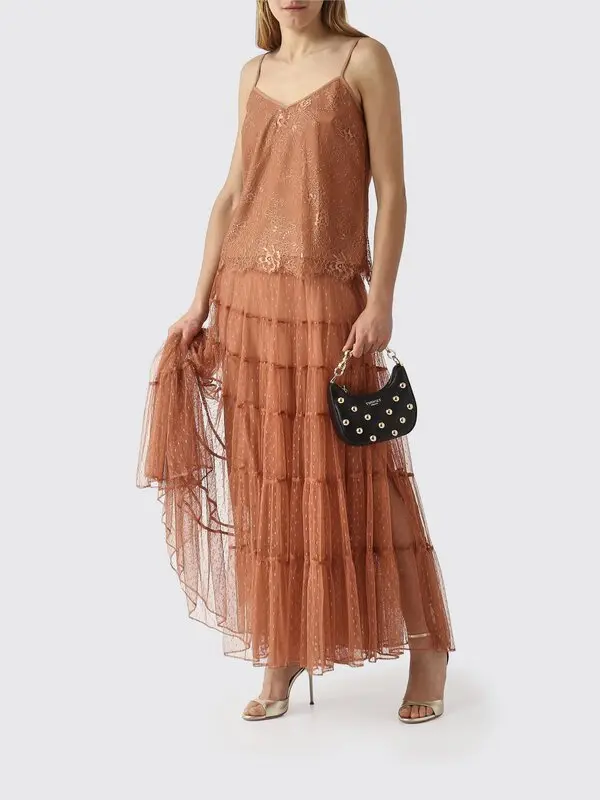 TWINSET Studded Faux Leather Bag