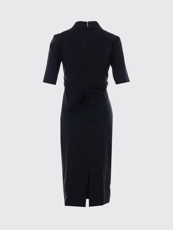Pinko Linen Blend Midi Dress