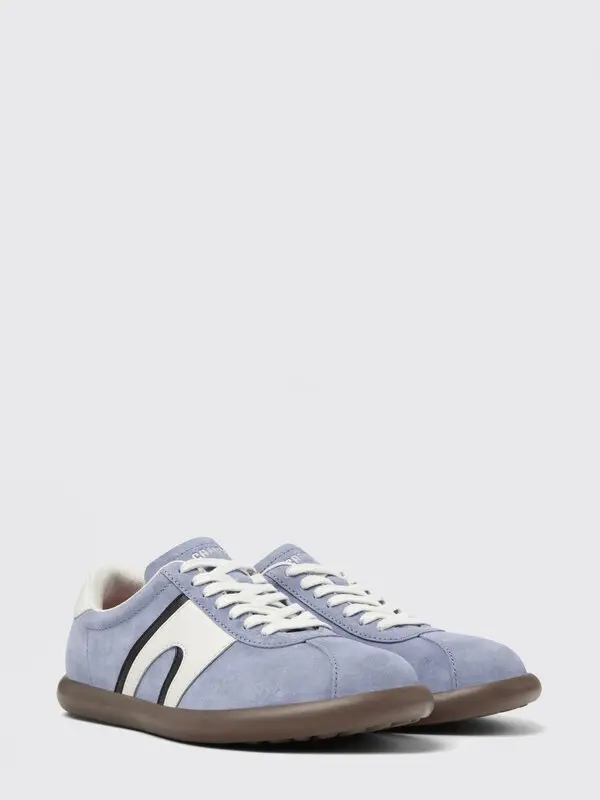 Camper Lace-up Suede Sneakers - Blue