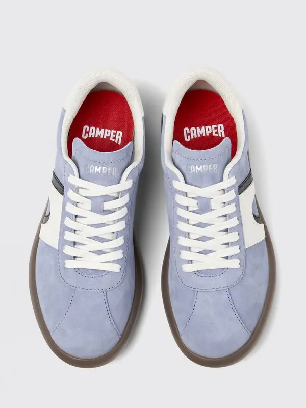 Camper Lace-up Suede Sneakers - Blue