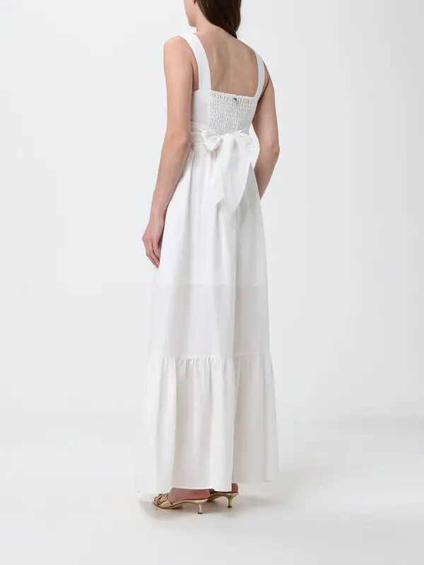 Liu Jo Linen Blend Maxi Dress