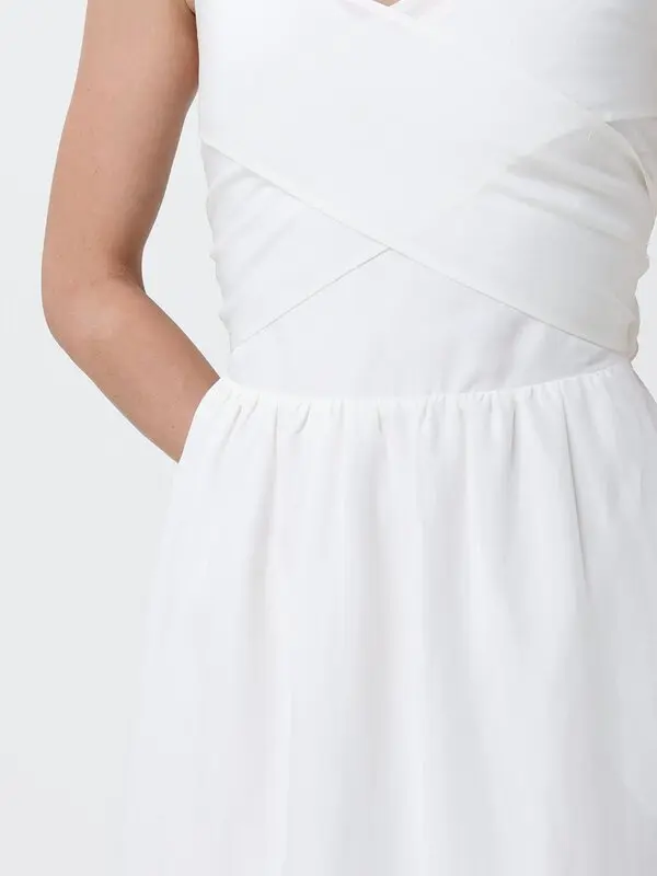 Liu Jo Linen Blend Maxi Dress