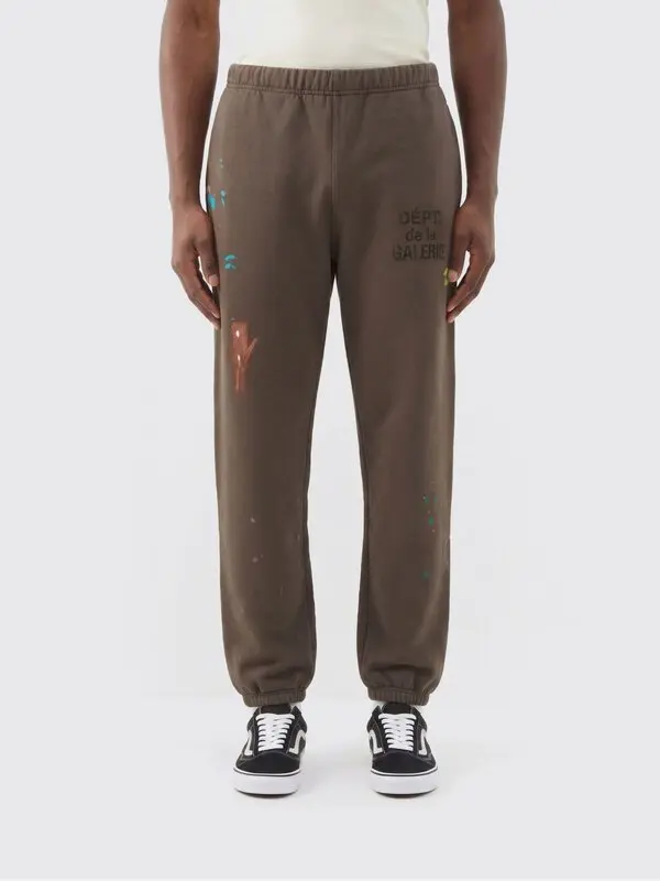 GALLERY DEPT. Abstract Print Cotton Jogging Pants