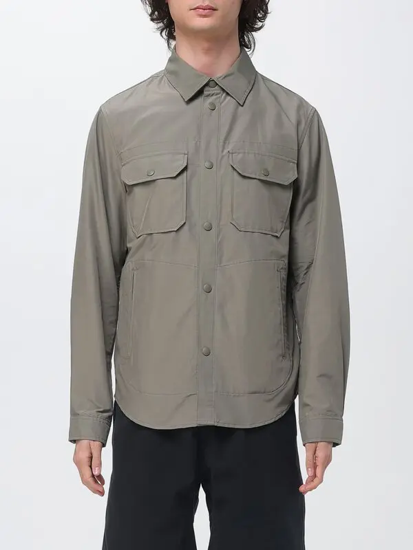 Woolrich Cotton Blend Shirt Jacket