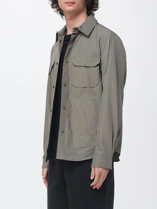 Woolrich Cotton Blend Shirt Jacket