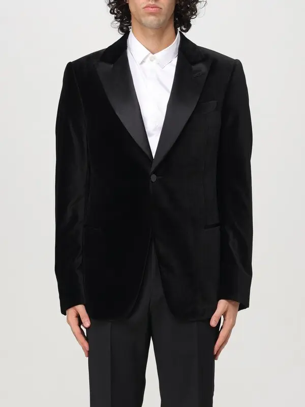 Emporio Armani Tailored Velvet Blazer