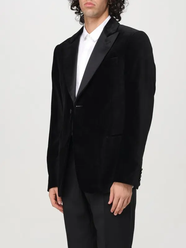 Emporio Armani Tailored Velvet Blazer