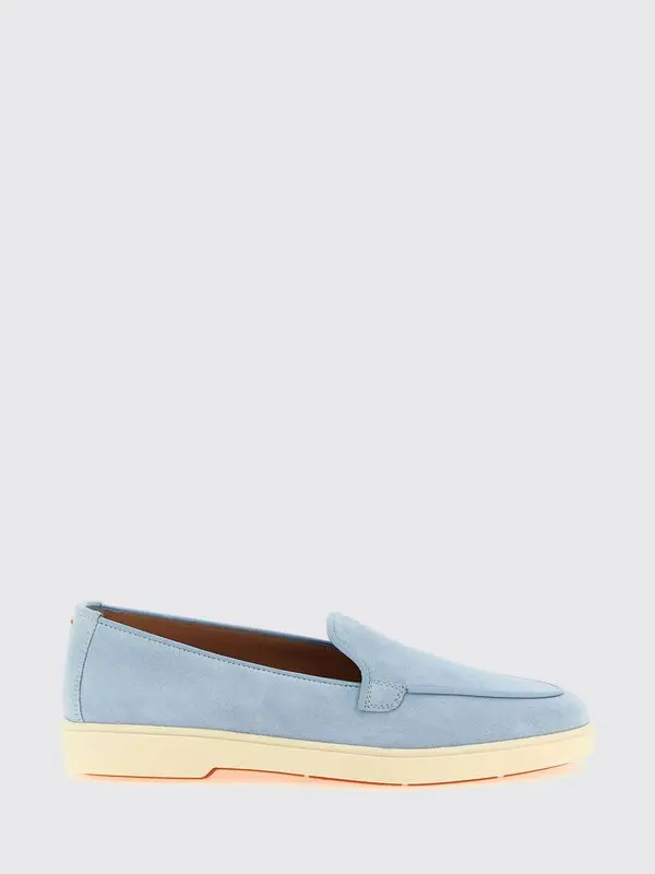 Santoni Suede Loafer