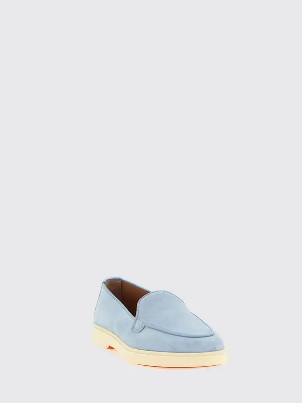 Santoni Suede Loafer