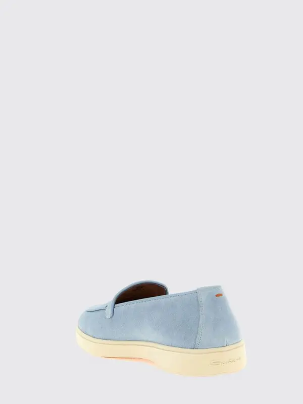 Santoni Suede Loafer
