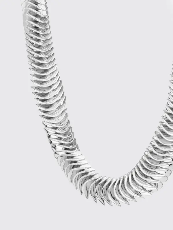 Federica Tosi Kate Choker Necklace In Plated Bronze - Silver