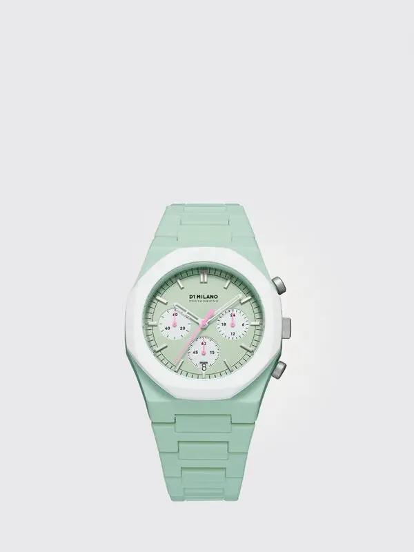 D1 MILANO Bi Polycarbonate Watch With Abstract Pattern