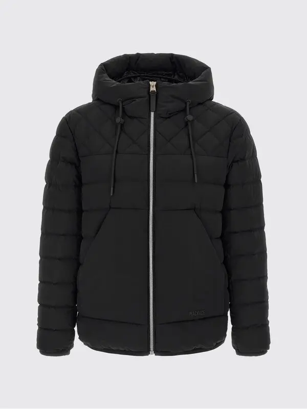 Mackage Short Quilted Recycled Nylon Down Jacket With Hood