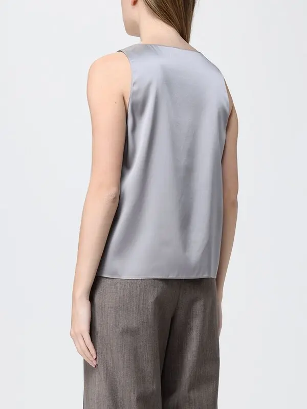 Emporio Armani Basic Stretch Silk Top