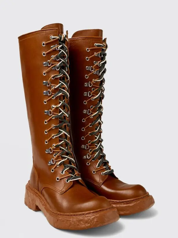 Camper Knee-high Lace-up Boots