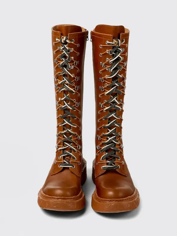 Camper Knee-high Lace-up Boots