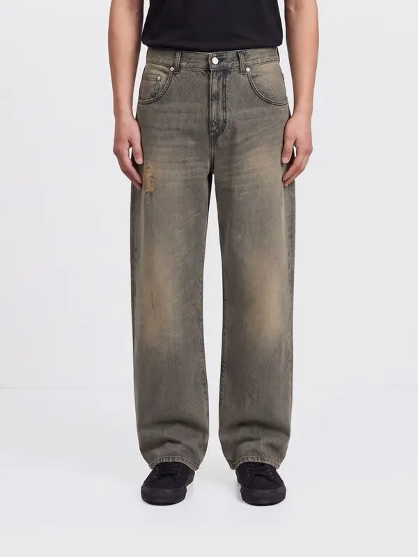 Séfr Used Denim Wide Leg Jeans