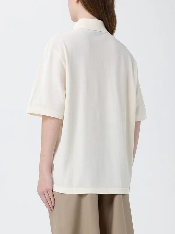 AMI Paris Cotton Polo Shirt With Logo