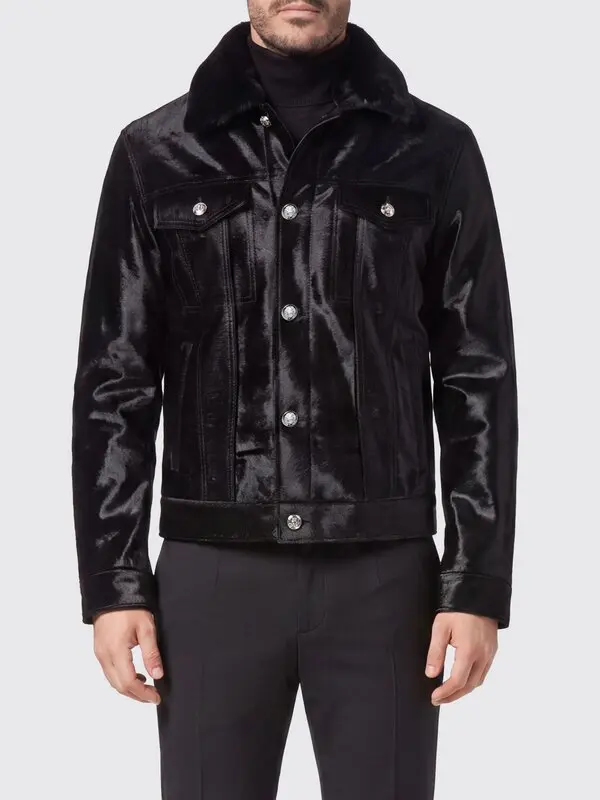 BILLIONAIRE Mink Fur Jacket With French Collar