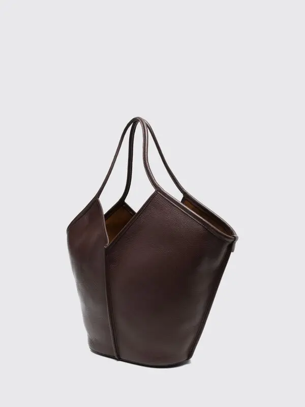 Hereu Calella Distressed Calfskin Tote Bag