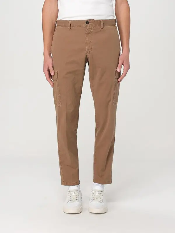 PT TORINO Tailored Cargo Trousers - Brown