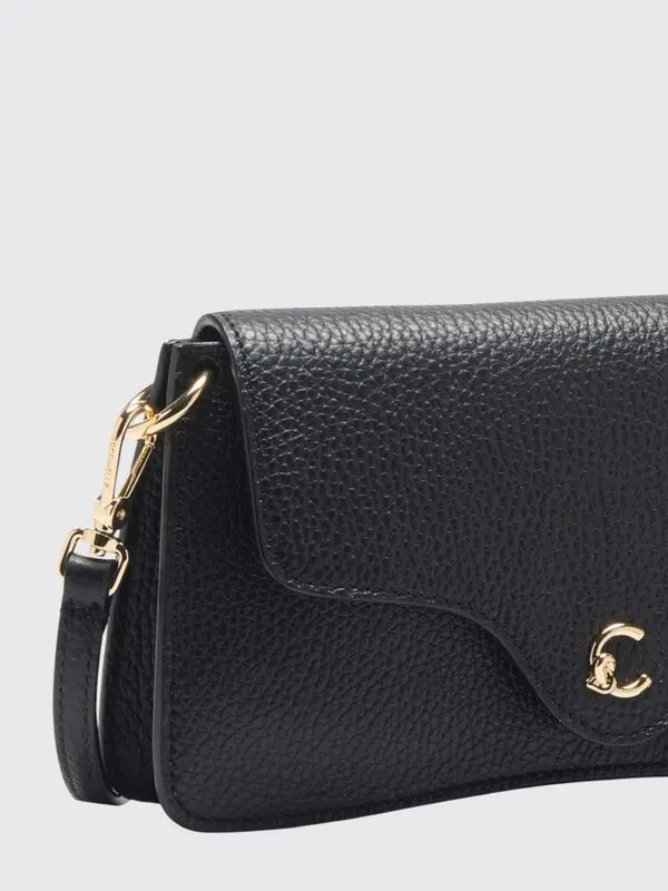 COCCINELLE C-me Grained Leather Mini Crossbody Bag